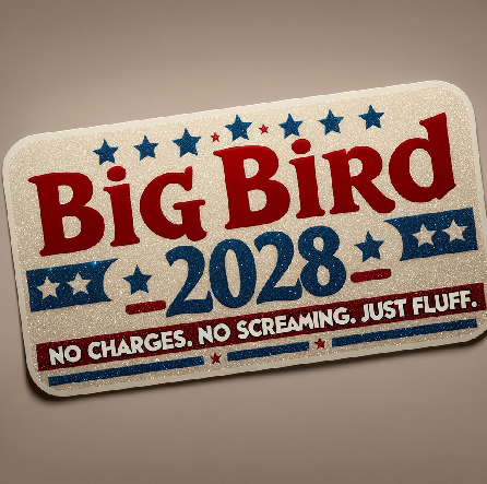 2028 Presidential Hopeful: Big Bird’s Snack Diplomacy – Hot & Not in ...